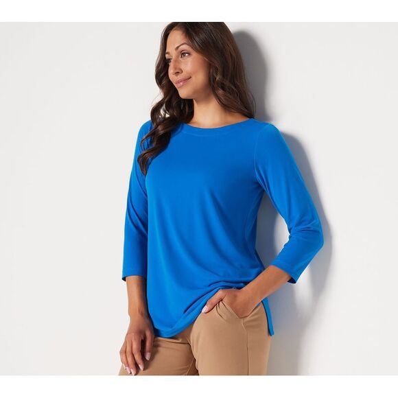 Susan Graver | Tops | Susan Graver Womens Top Sz L Modern Essentials ...